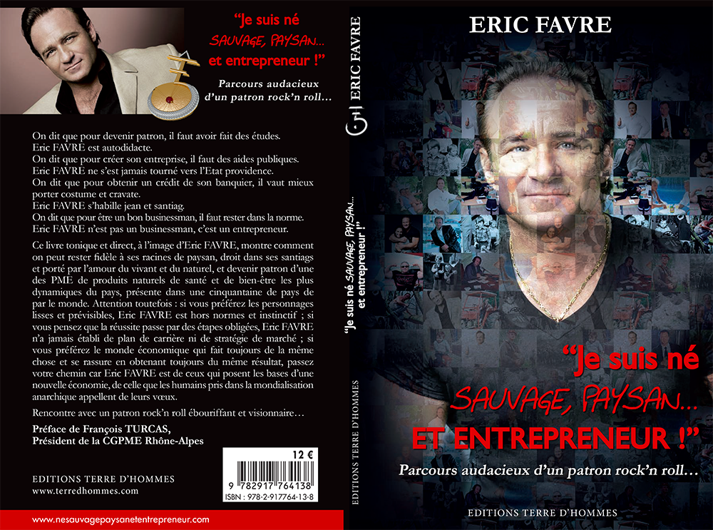 Eric Favre : Barres protéinées/Boissons énergisantes/ Shaker/Livre